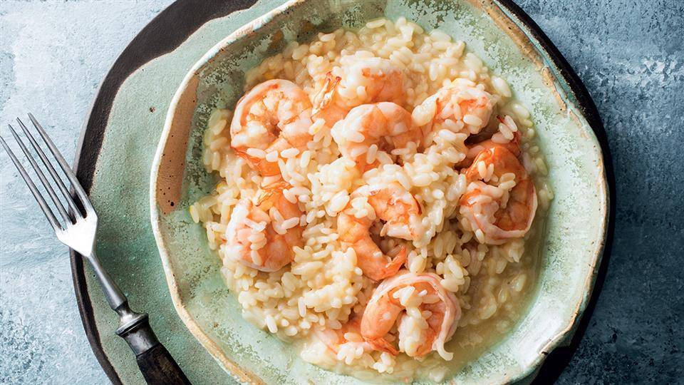 Risotto z krewetkami i szafranem - przepis • Kuchnia Lidla