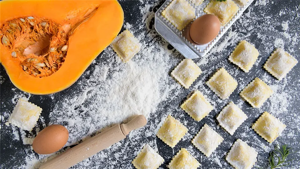 Ravioli z dynią - przepis • Kuchnia Lidla