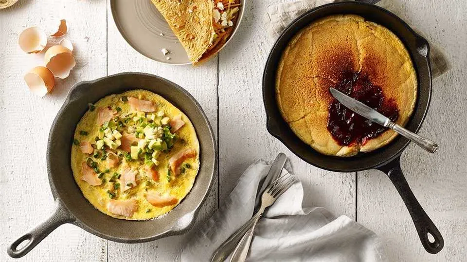 Puszysty omlet na słodko - przepis • Kuchnia Lidla